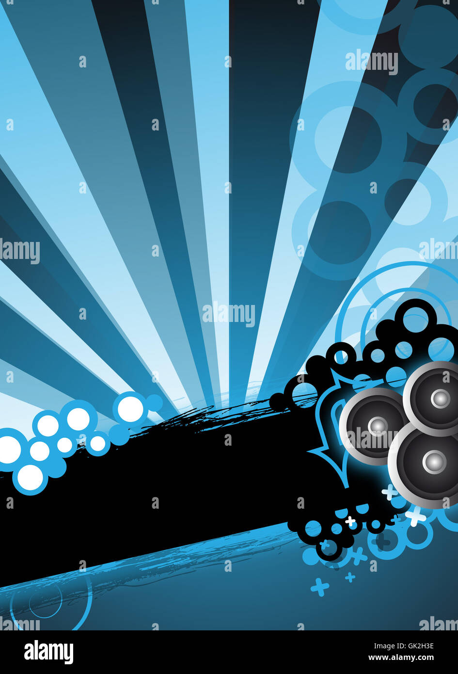 disco blue party Stock Photo - Alamy