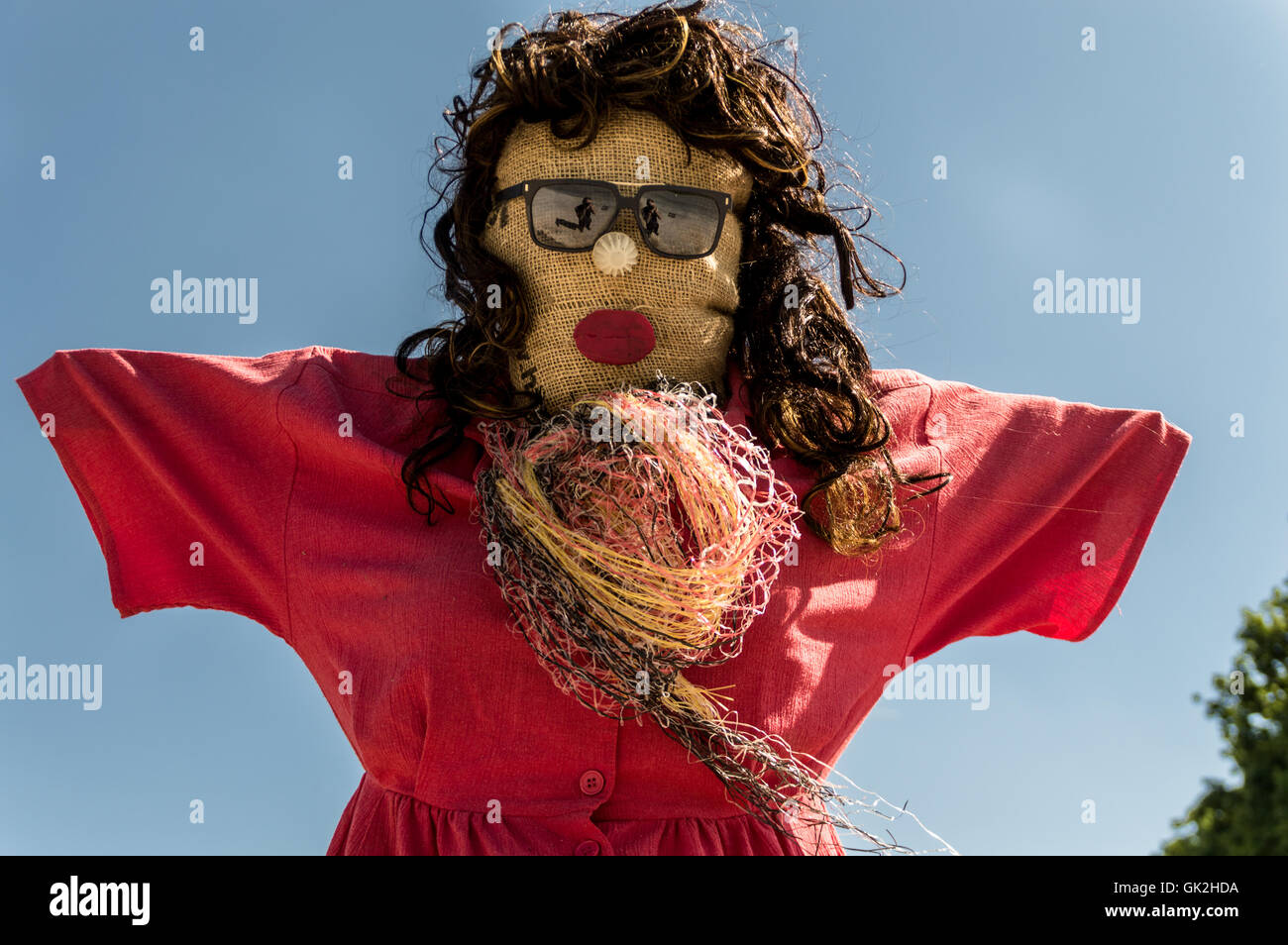 Lady scarecrow hi-res stock photography and images - Alamy