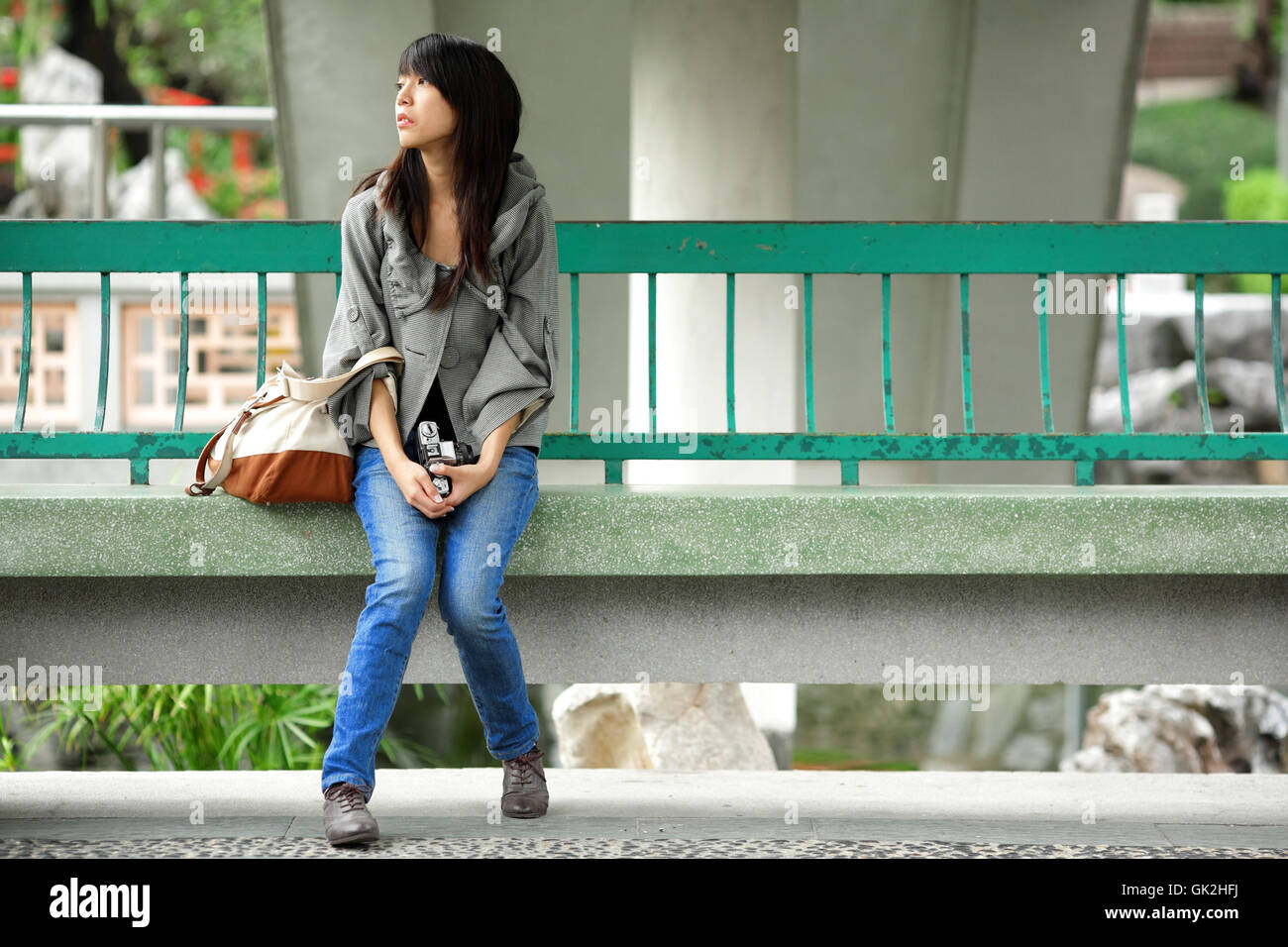 woman fashion depressed Stock Photo - Alamy