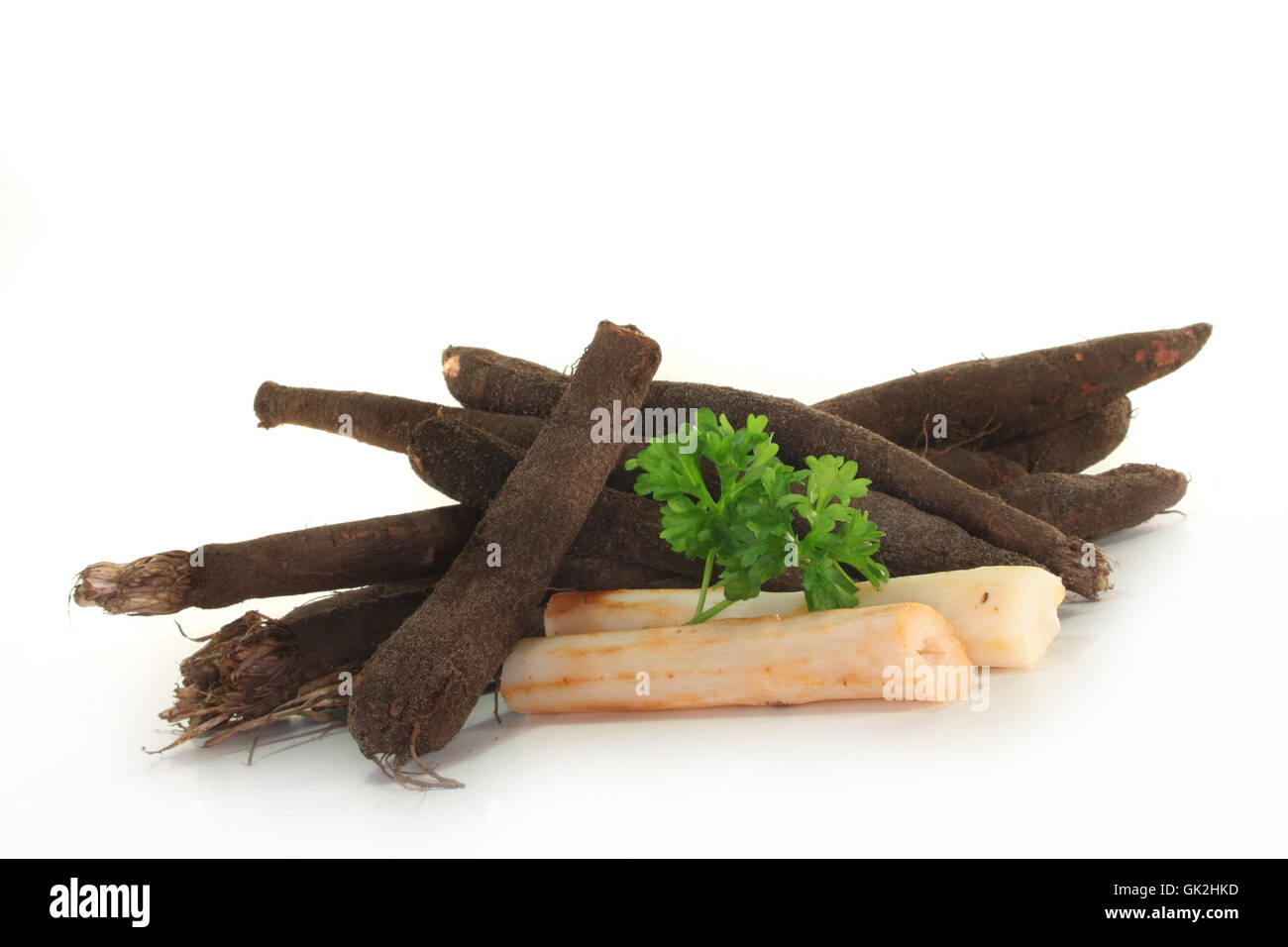 Black salsifies hi-res stock photography and images - Alamy