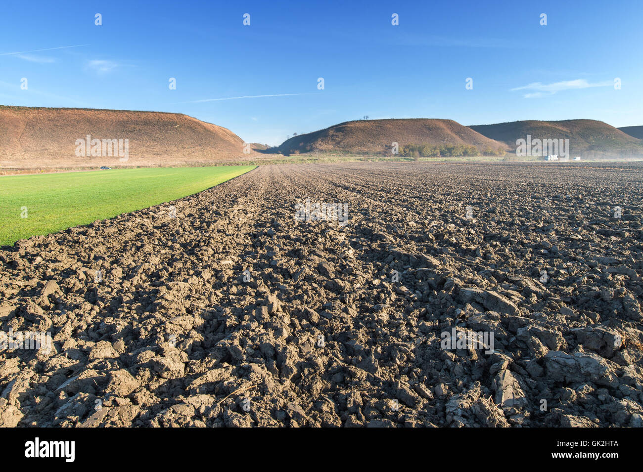 Plowed field farm in hi-res stock photography and images - Alamy
