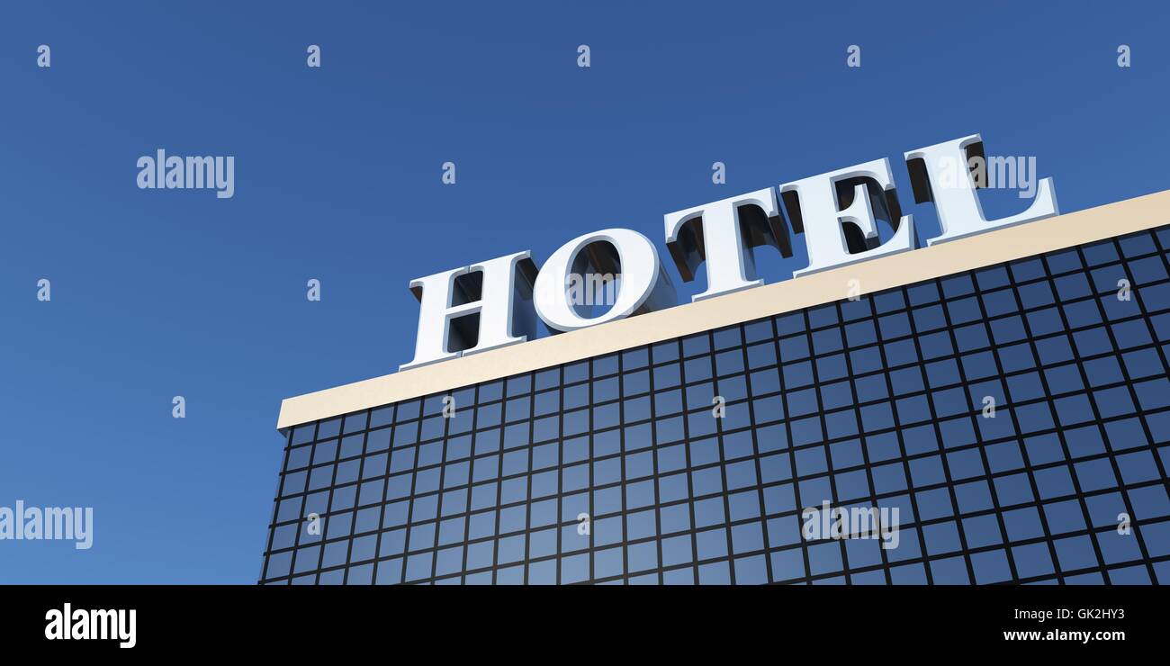 Letters on rooftop hi-res stock photography and images - Alamy