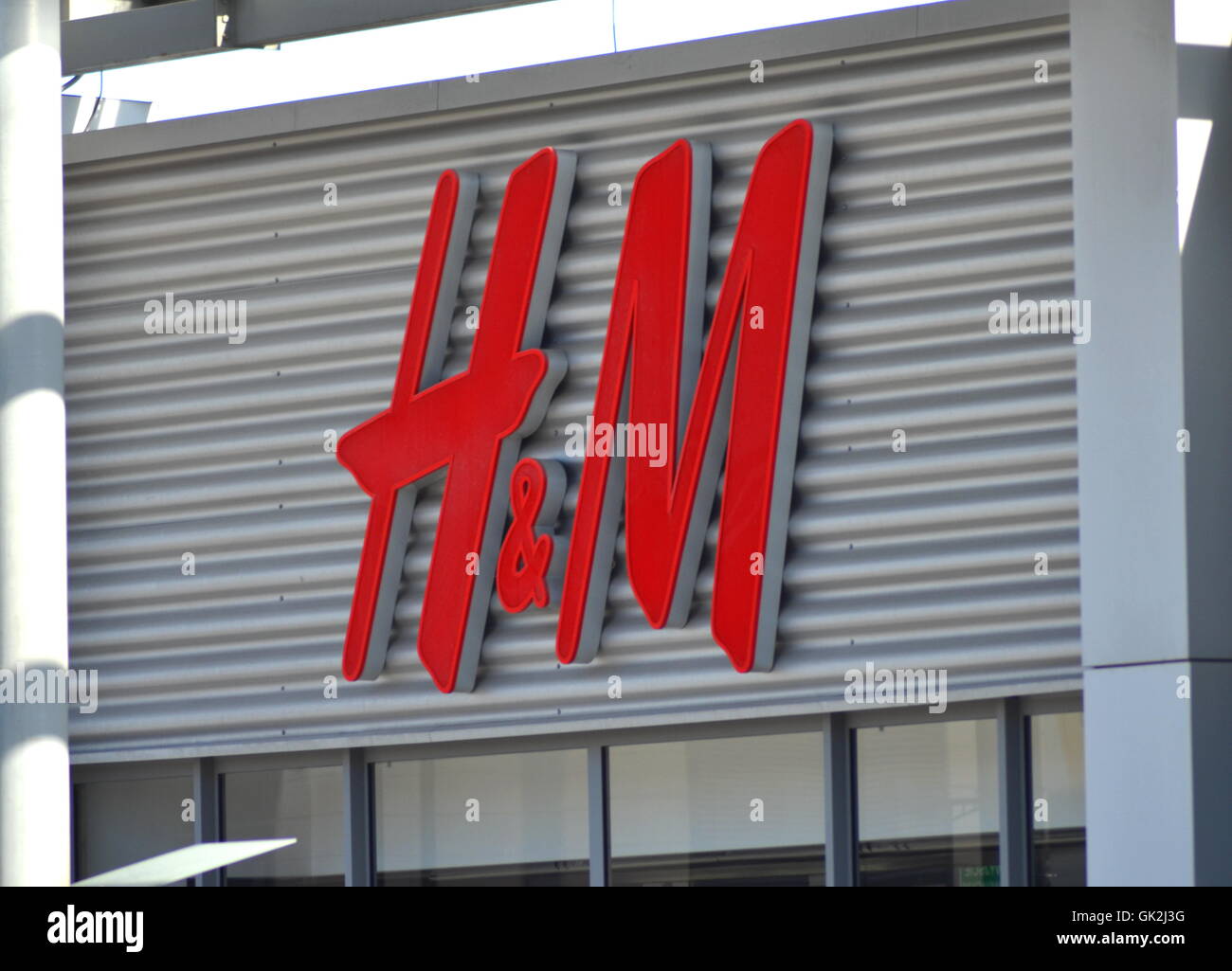 Logo of H and M Stock Photo - Alamy