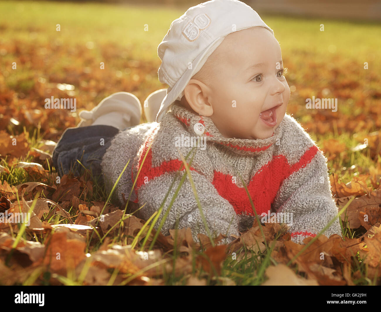 friendly kind baby Stock Photo - Alamy