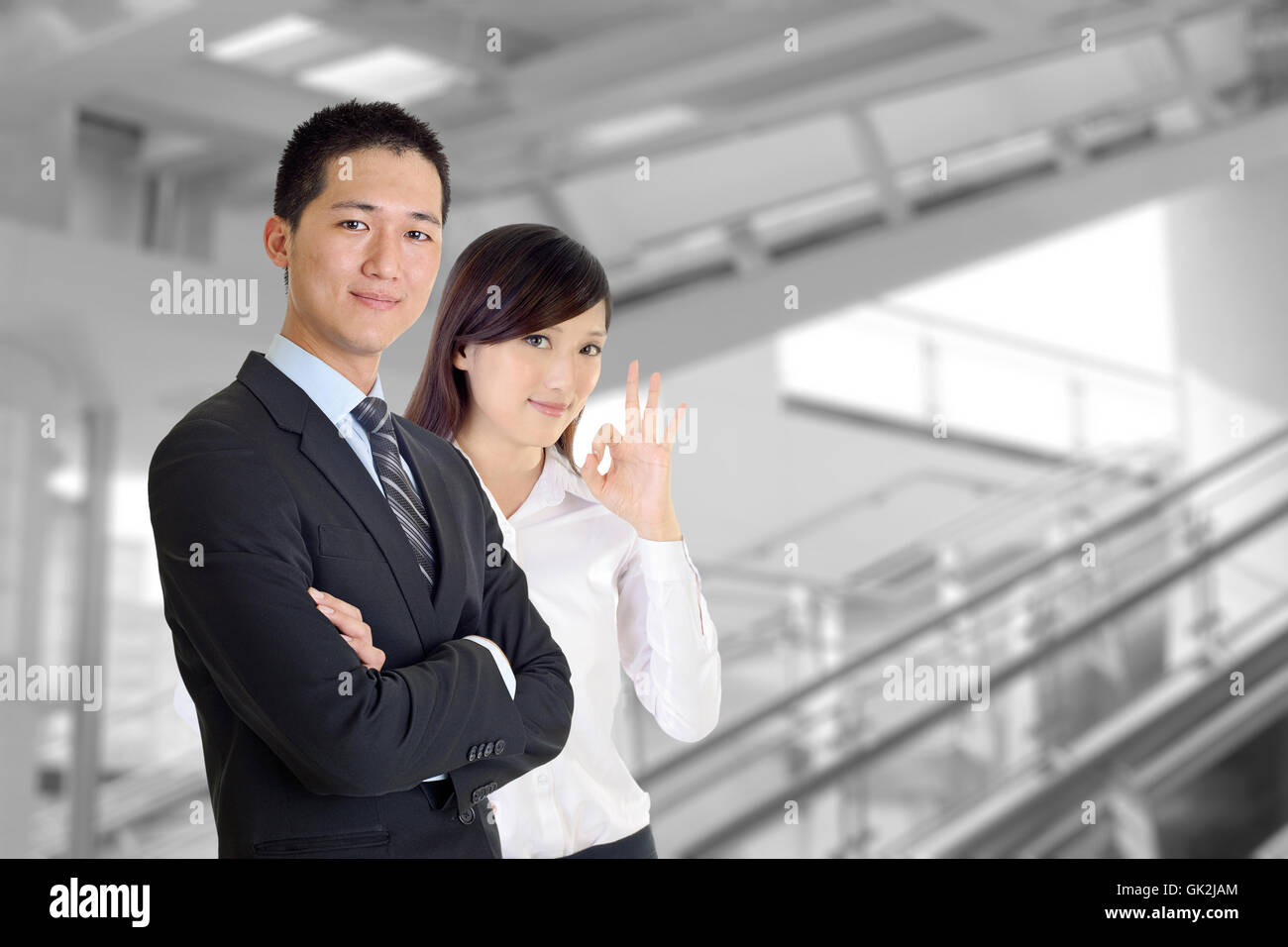 woman office winner Stock Photo - Alamy