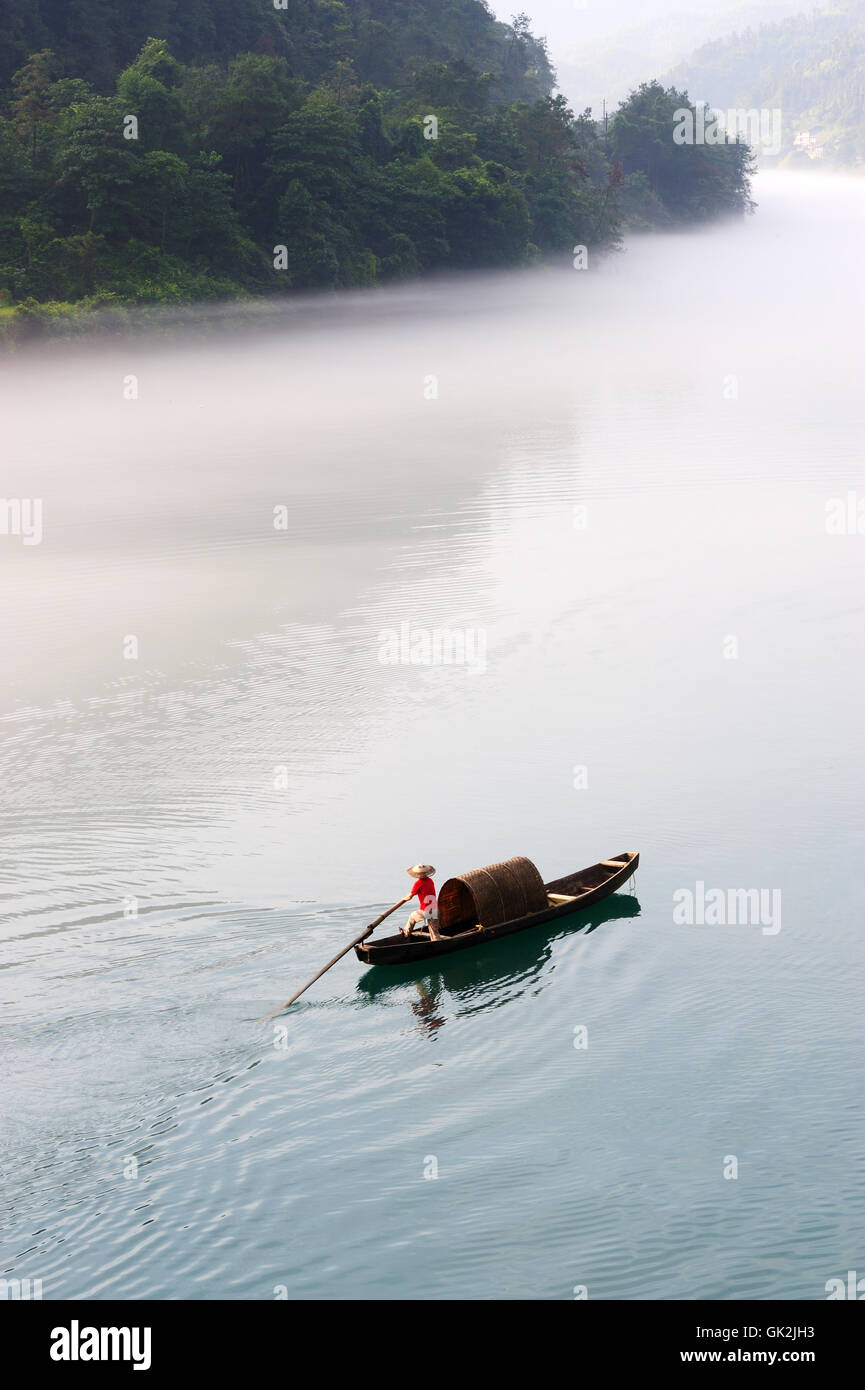 China tree fog hi-res stock photography and images - Alamy