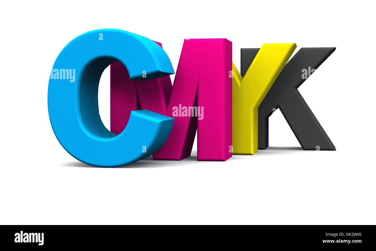 colour letters print shop Stock Photo - Alamy