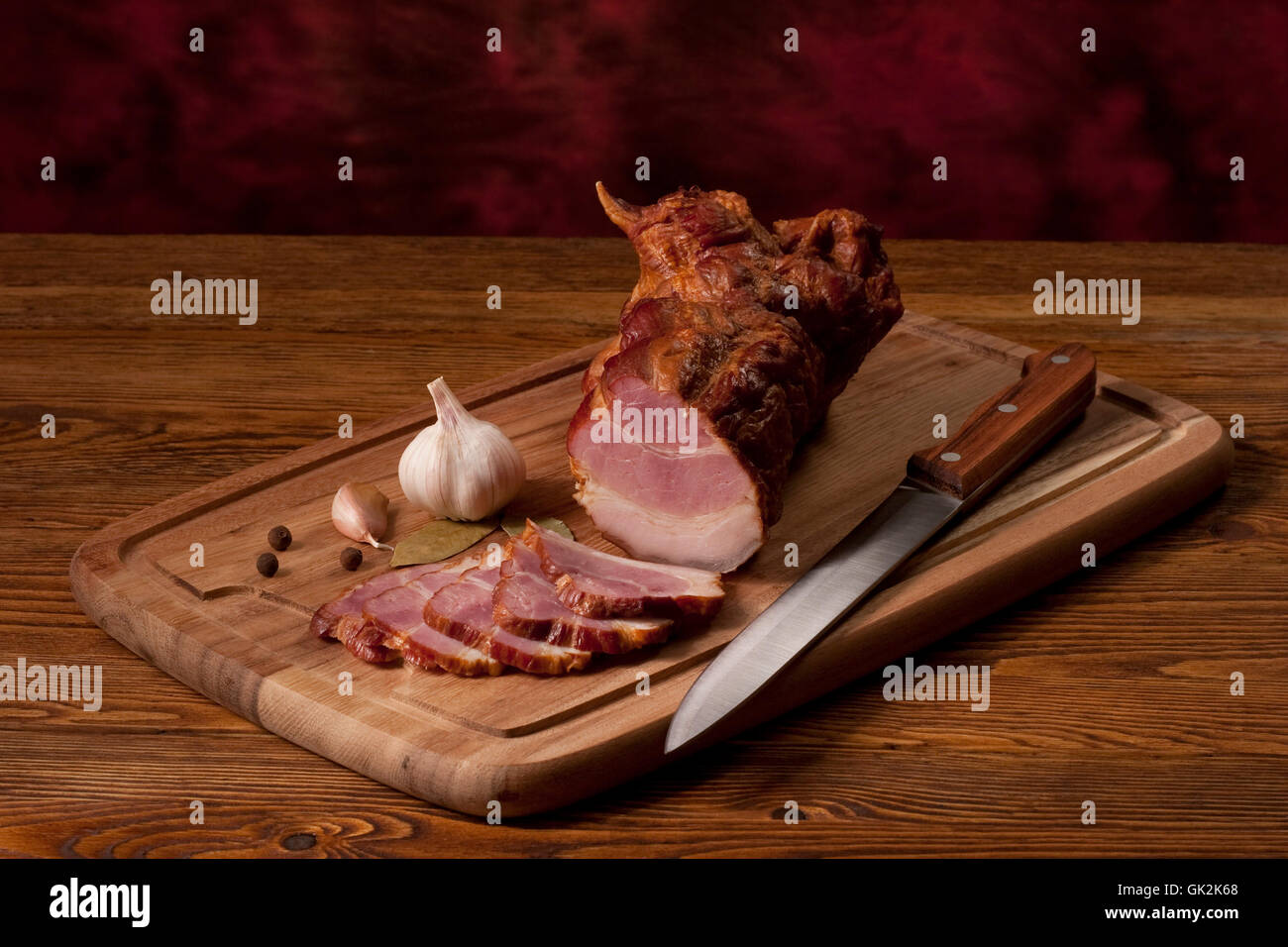 pepper composition ham Stock Photo - Alamy