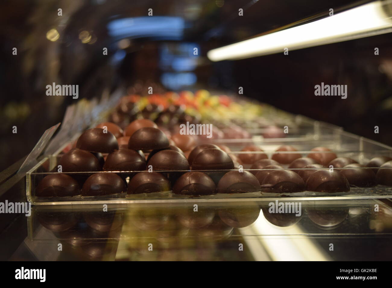 Chocolate display hi-res stock photography and images - Alamy