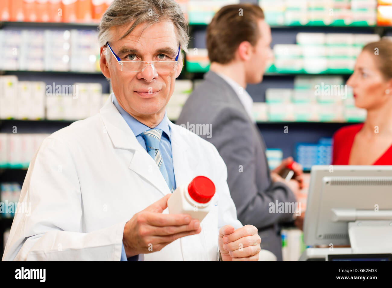 woman health chemist Stock Photo - Alamy