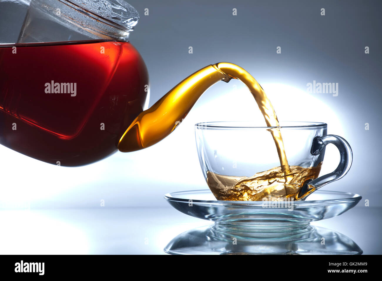 tea flow hot Stock Photo - Alamy