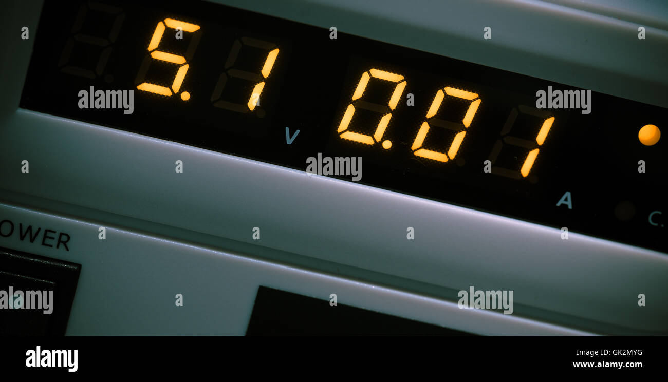 Digital Dial an electronic measuring device Stock Photo - Alamy