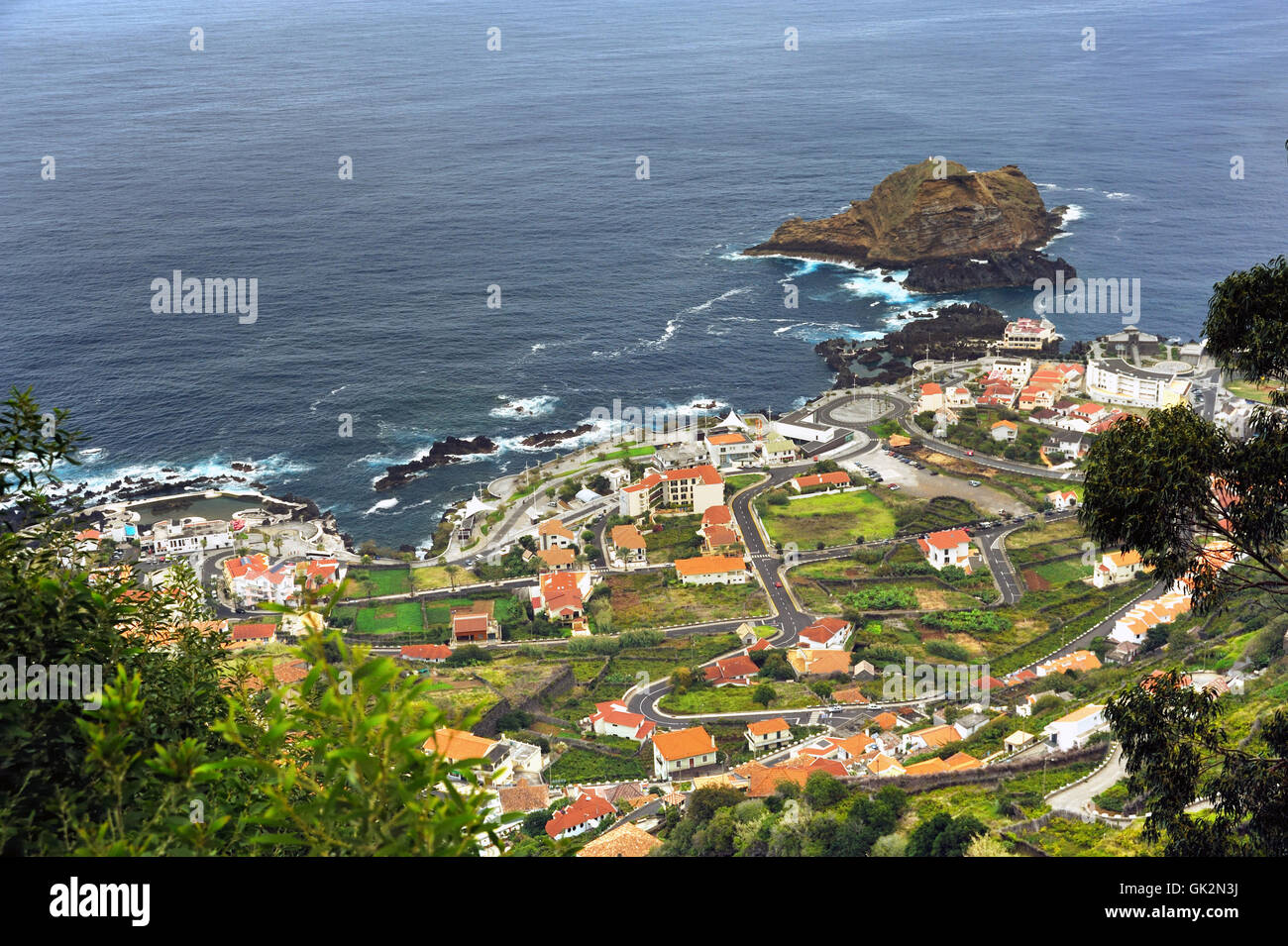 madeira landscape scenery Stock Photo - Alamy