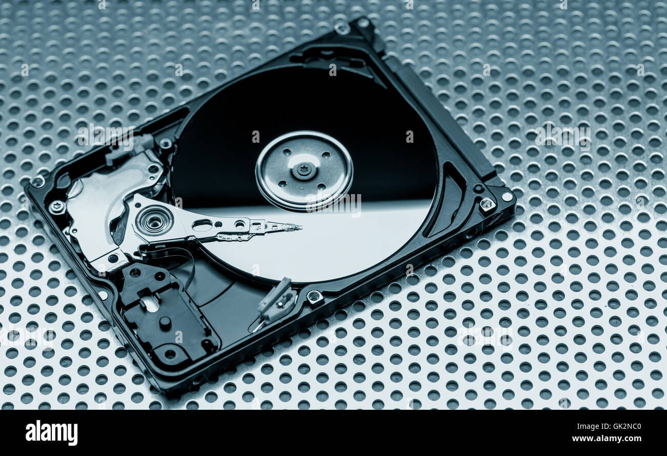 Open hdd drive Stock Photo - Alamy