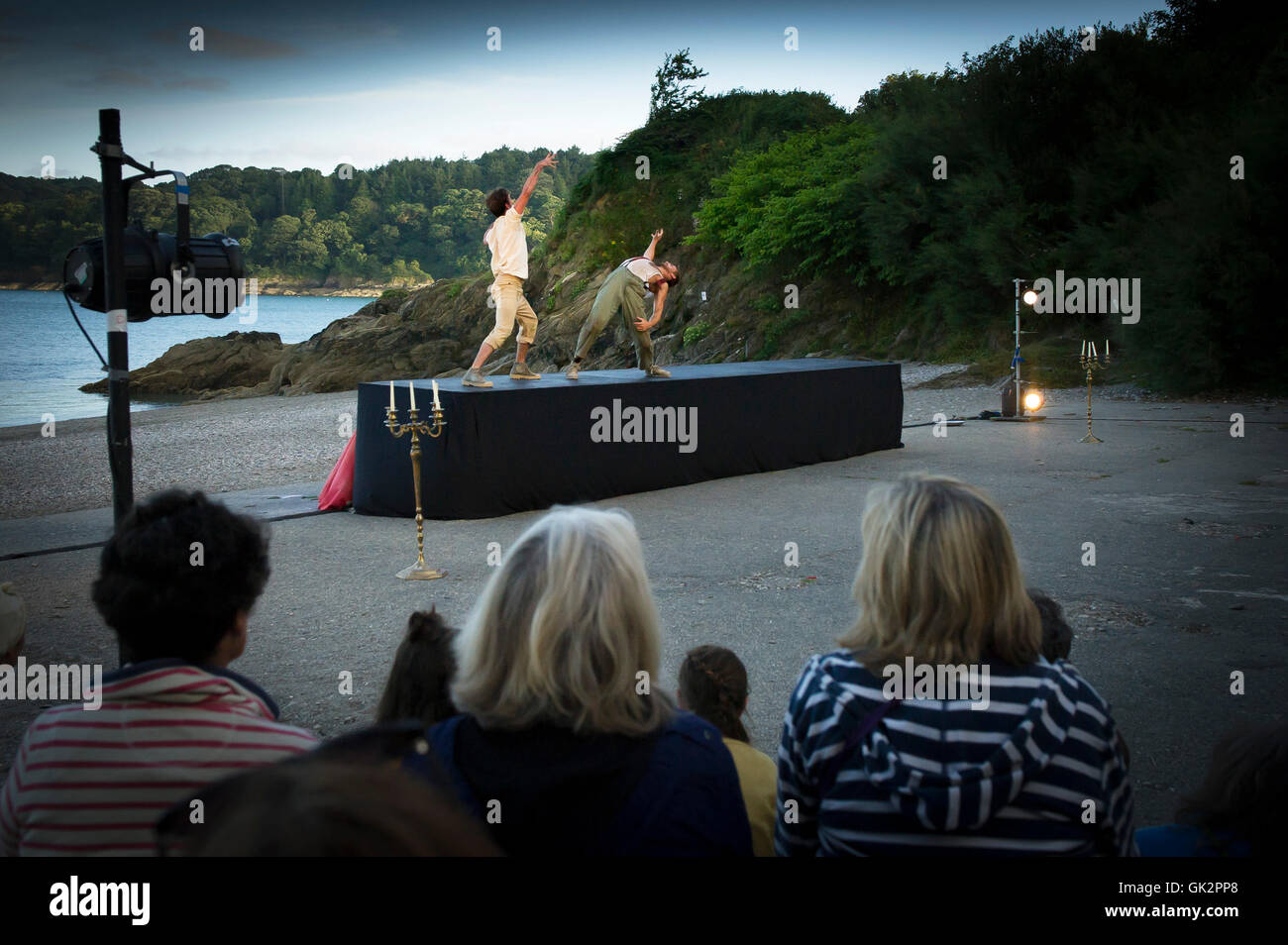 Cscape Dance Company perform their spectacular Neptunalia at Trebah ...