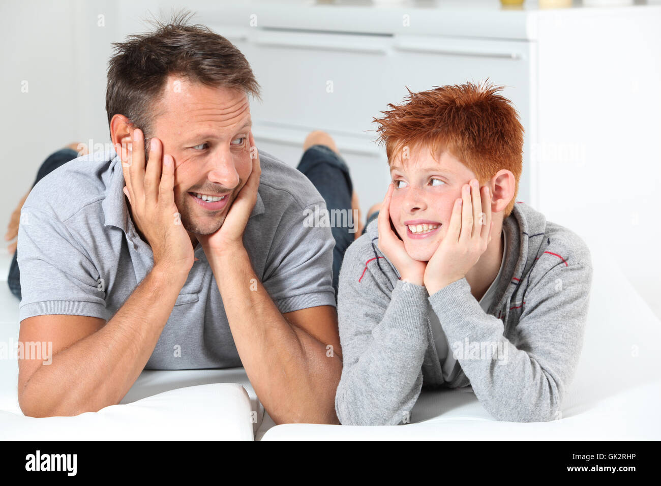 closeup portrait son Stock Photo - Alamy