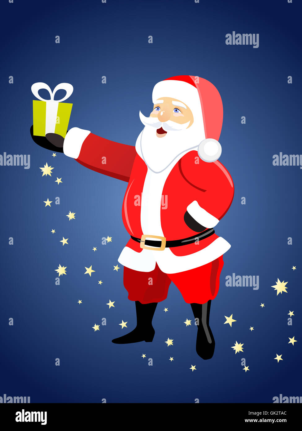 Fat father christmas hi-res stock photography and images - Alamy