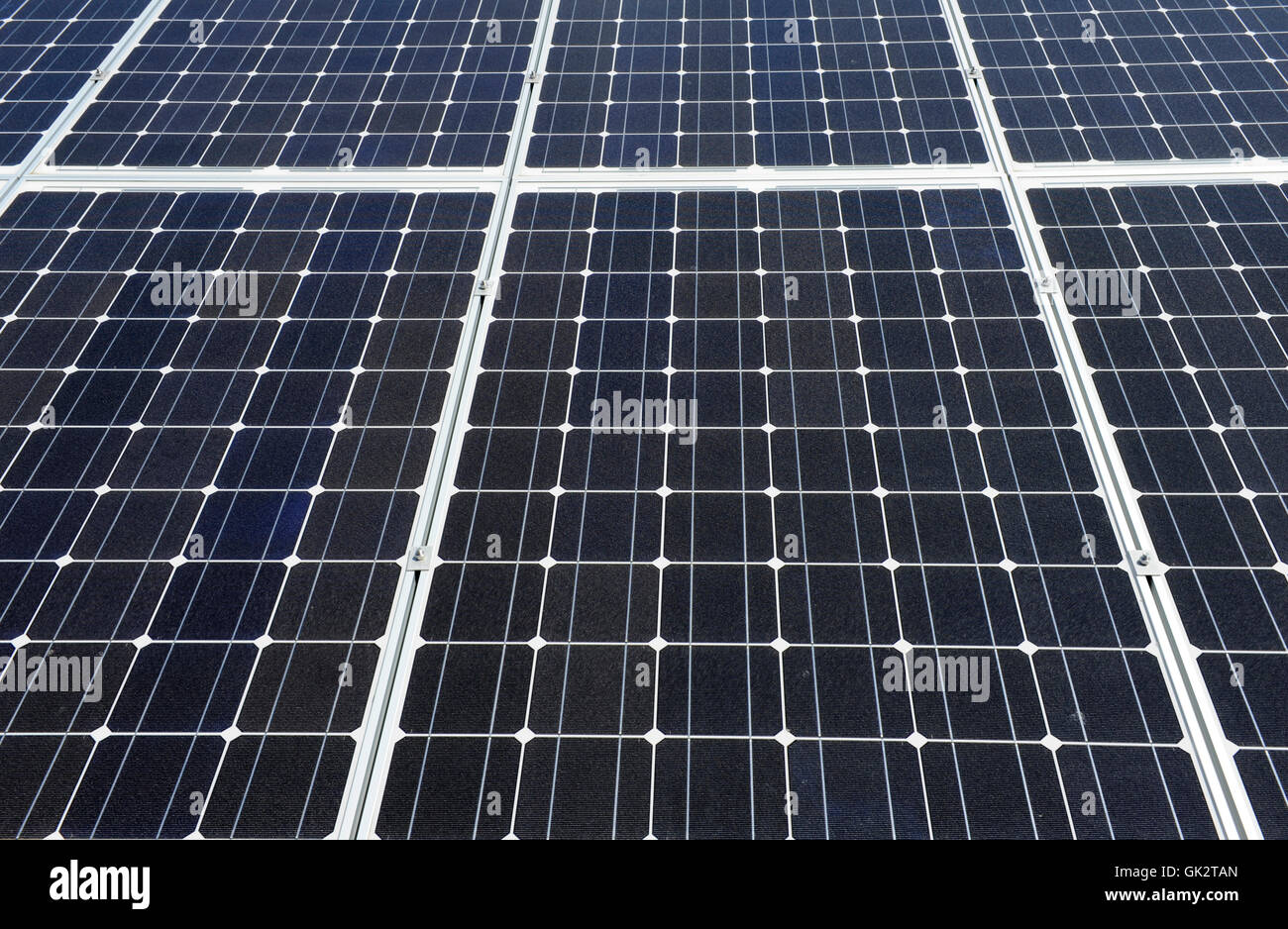 solar panel width of material Stock Photo - Alamy