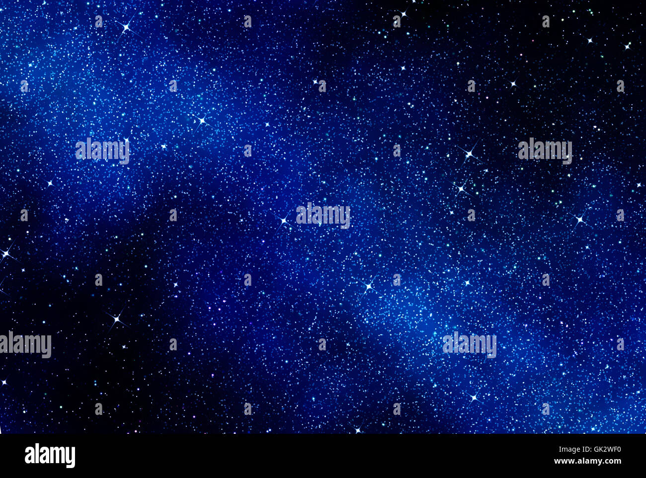 blue space universe Stock Photo - Alamy