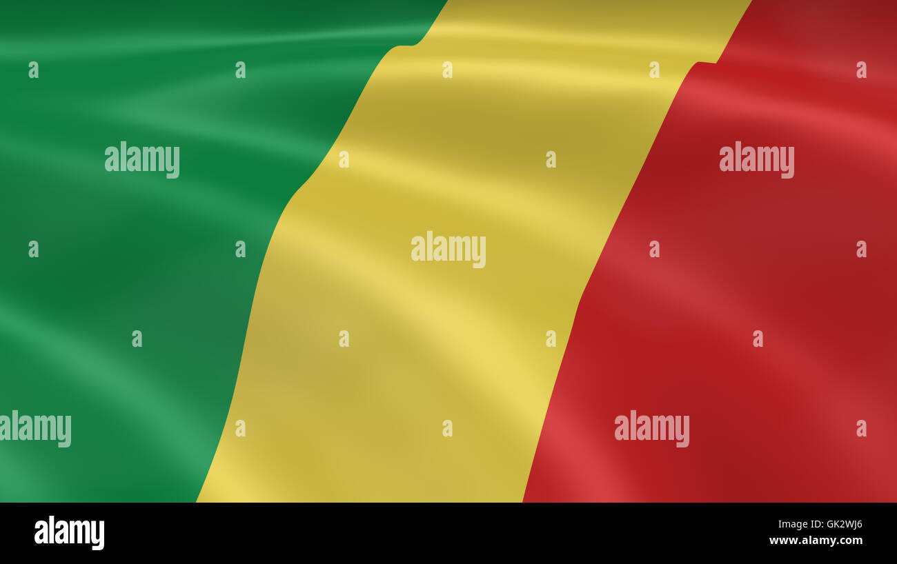 green africa flag Stock Photo - Alamy
