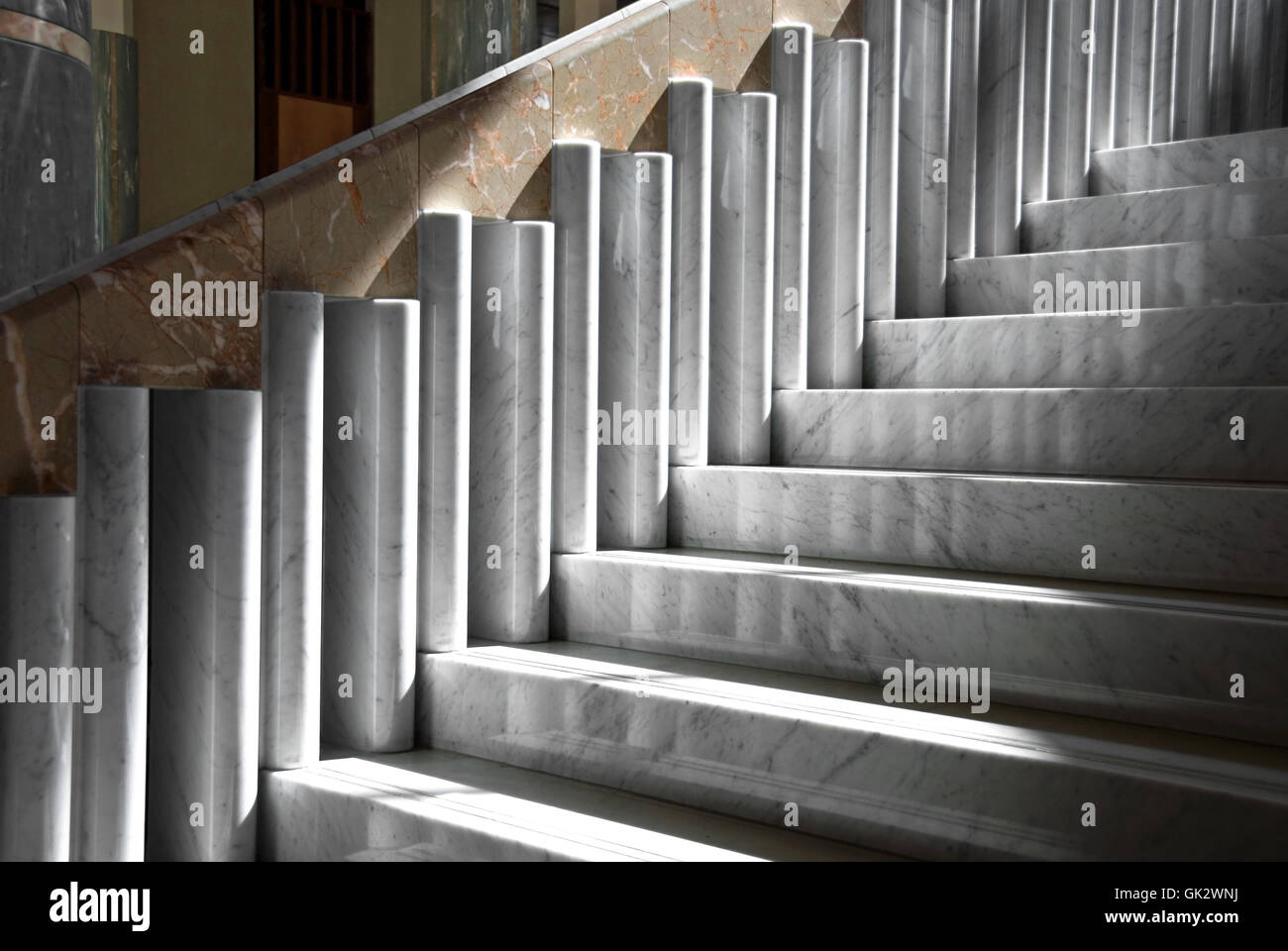 stairs stone interior Stock Photo - Alamy