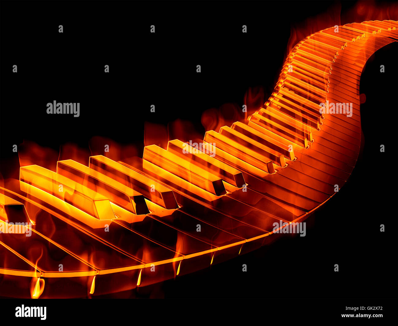 music hot organ Stock Photo - Alamy