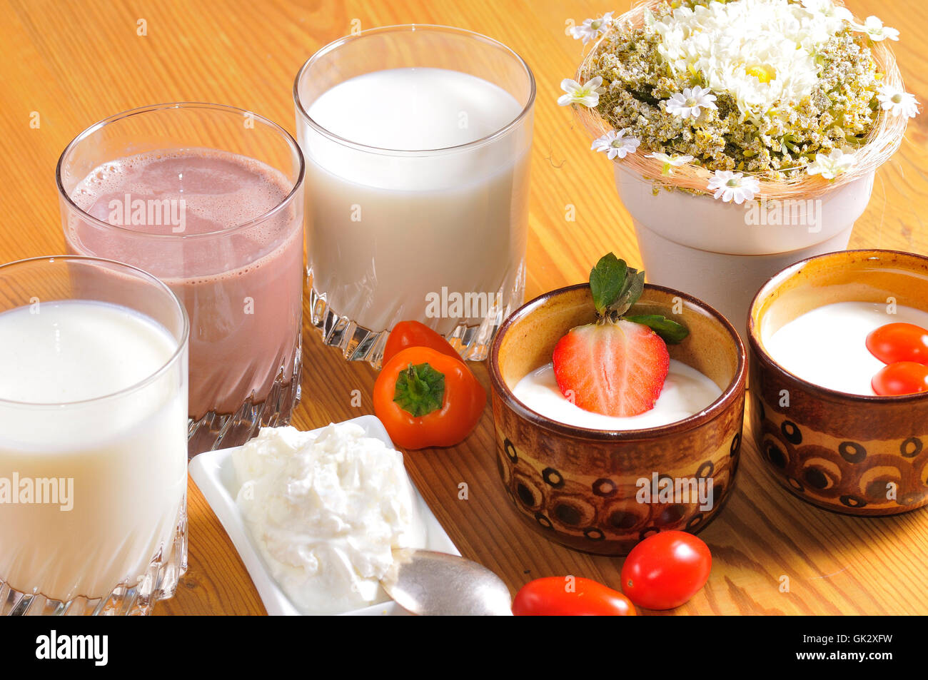 Dairy products hi-res stock photography and images - Alamy