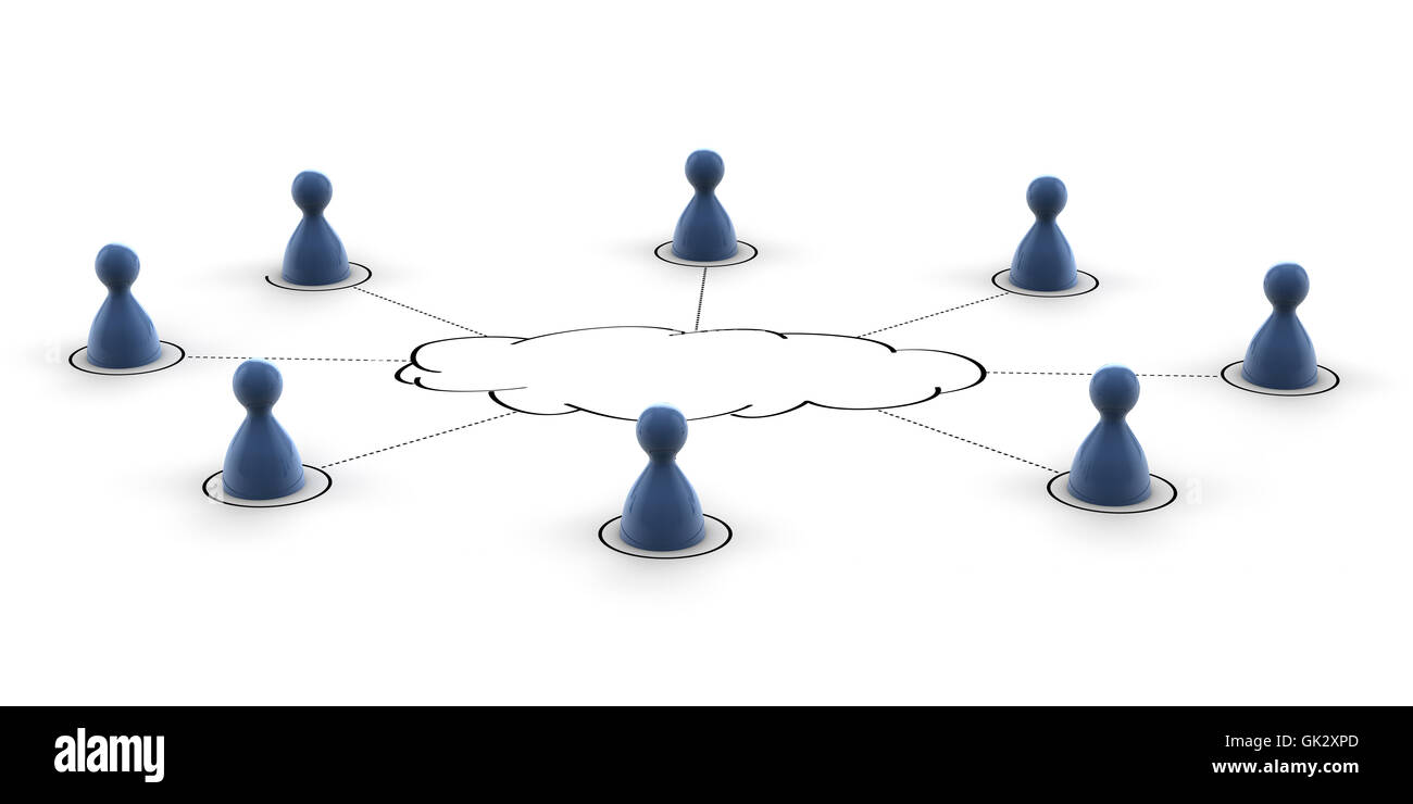 Communication relationship Cut Out Stock Images & Pictures - Alamy