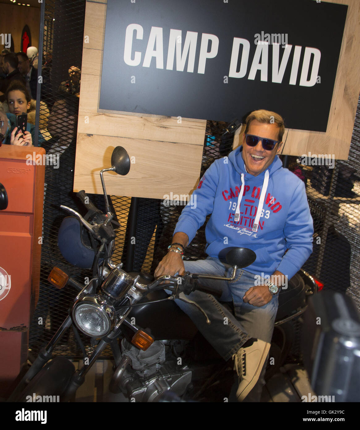 Dieter Bohlen opens the new store of Camp David "The Store" at ...