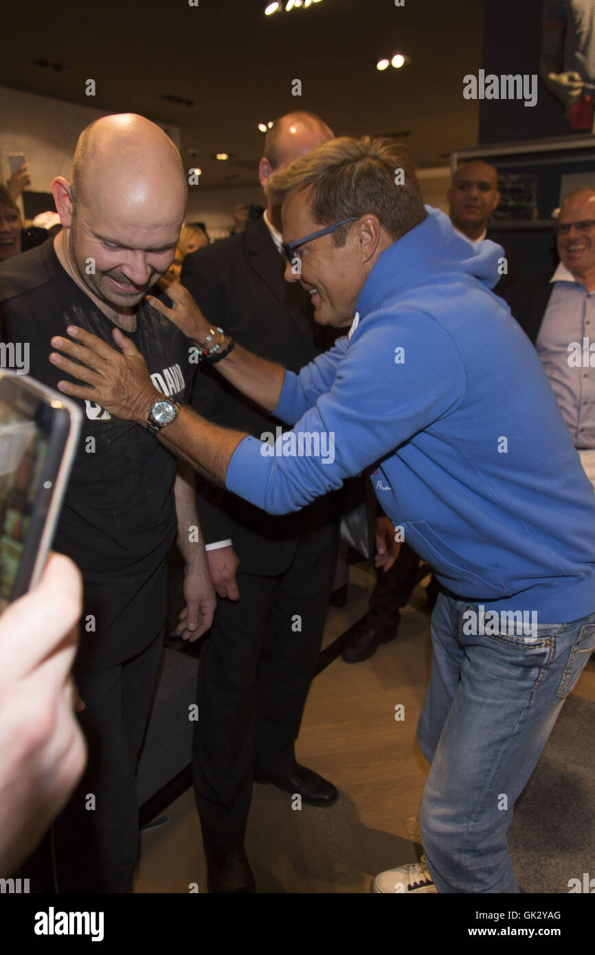 Dieter Bohlen opens the new store of Camp David "The Store" at ...