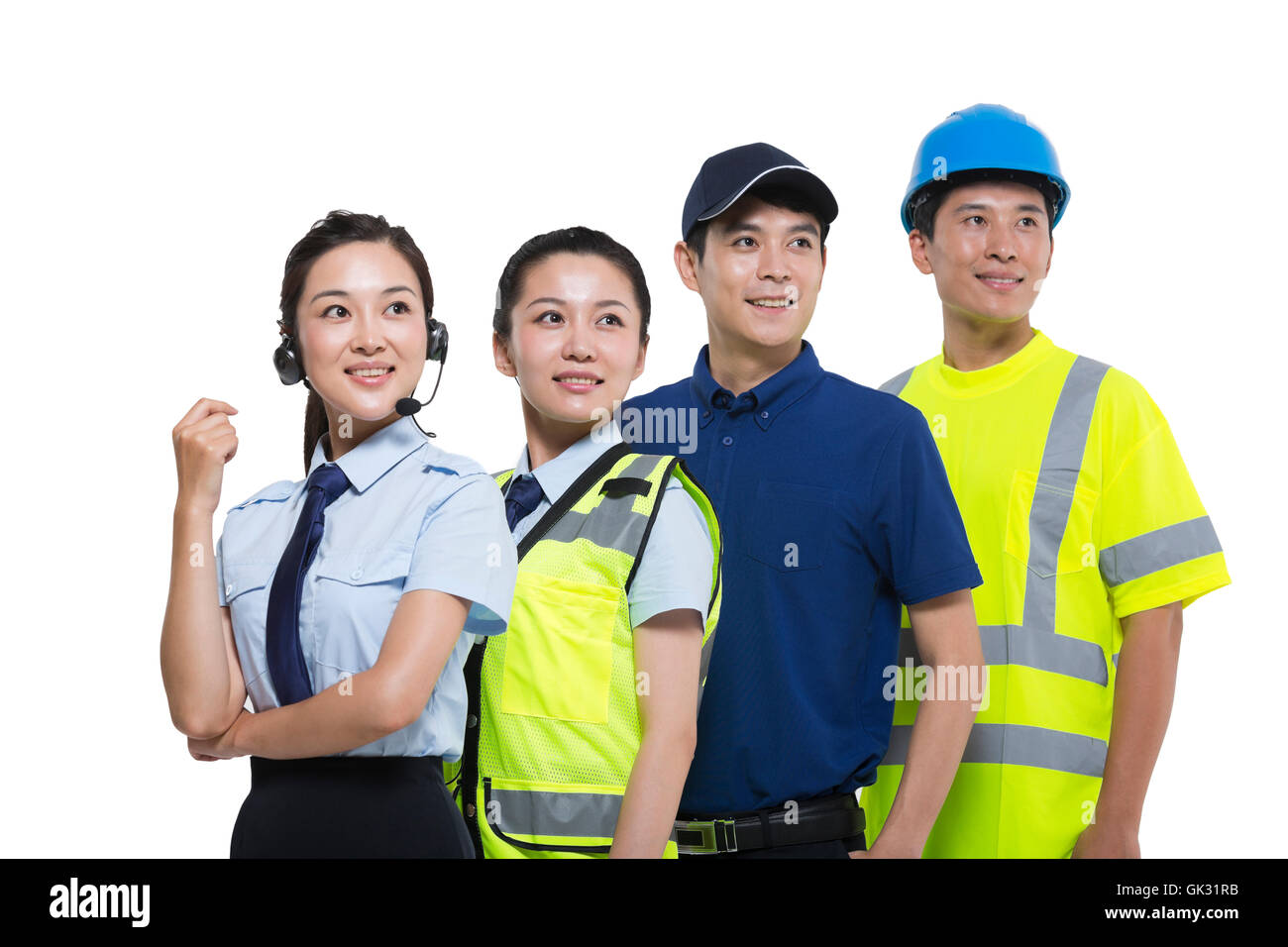 Logistics professional team photo Stock Photo - Alamy