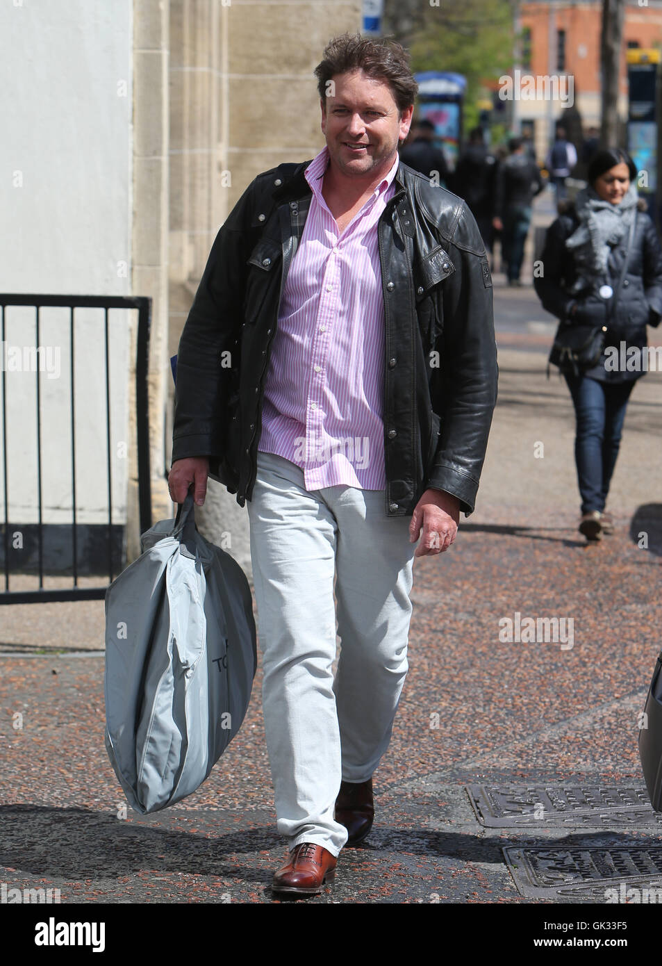 James Martin outside ITV Studios Featuring: James Martin Where: London ...