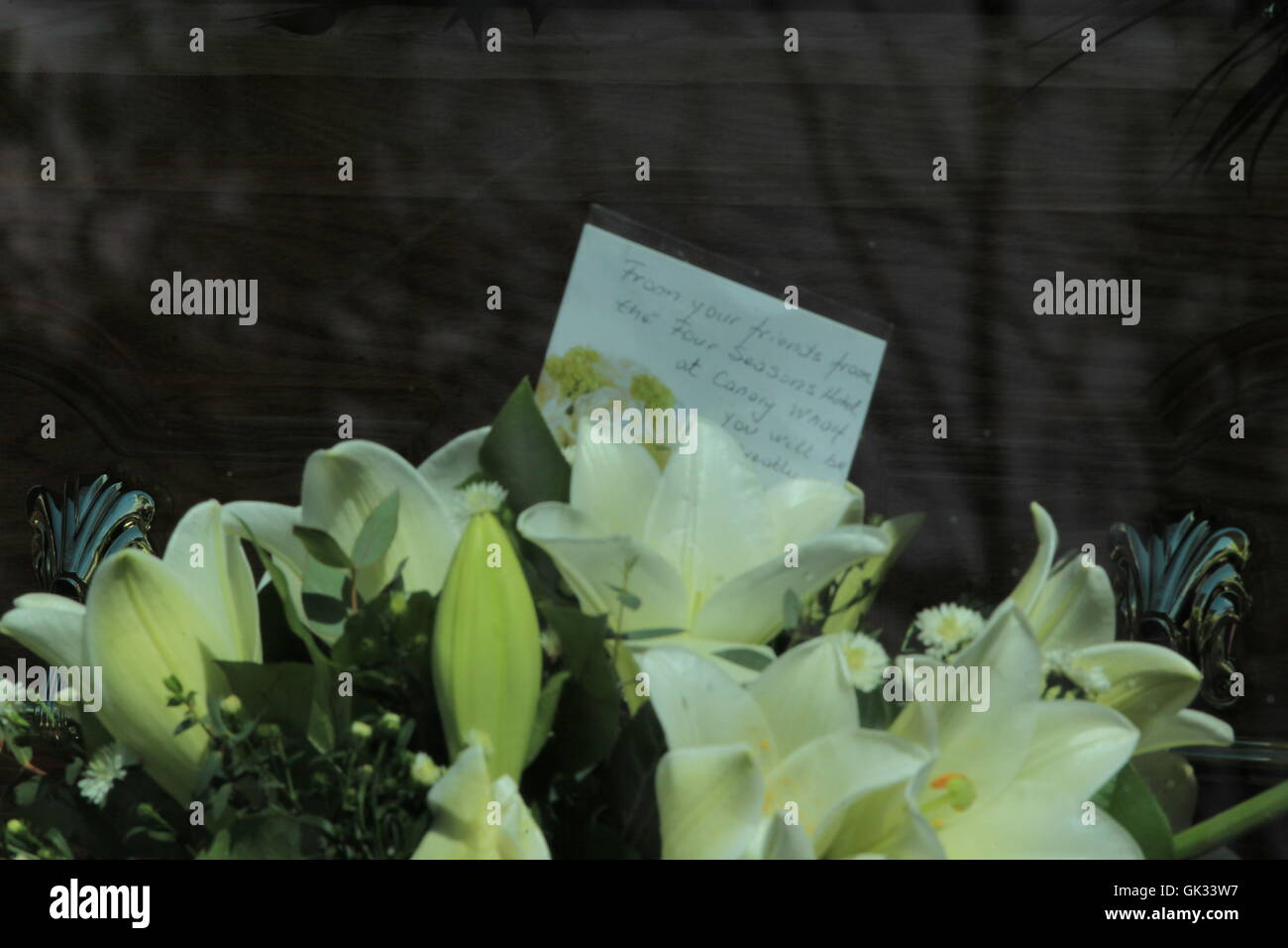 David Gest's funeral at Golder's Green Crematorium Featuring ...