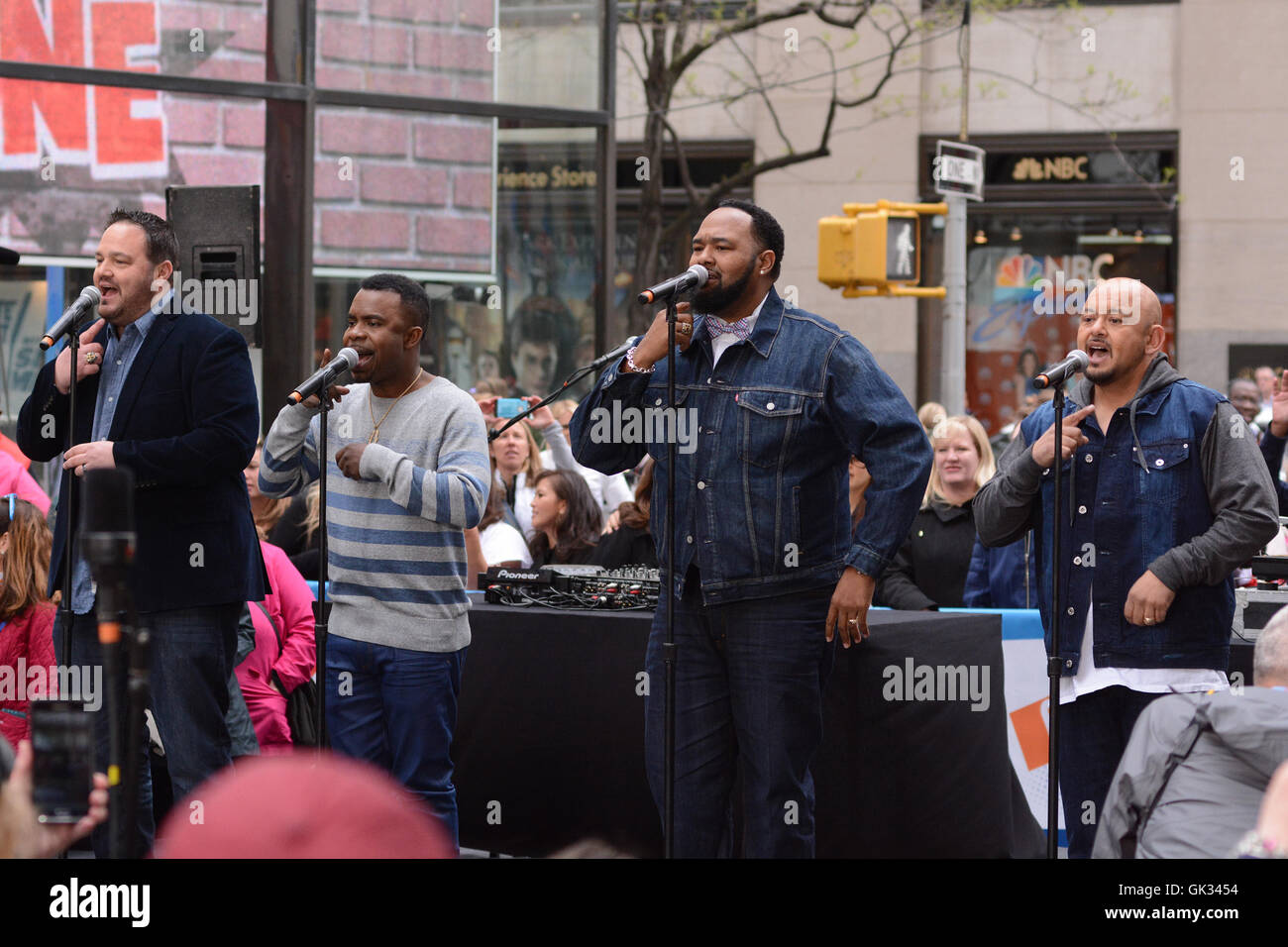 Today Show'- I Love the 90's concert Featuring: All-4-One Where: New ...