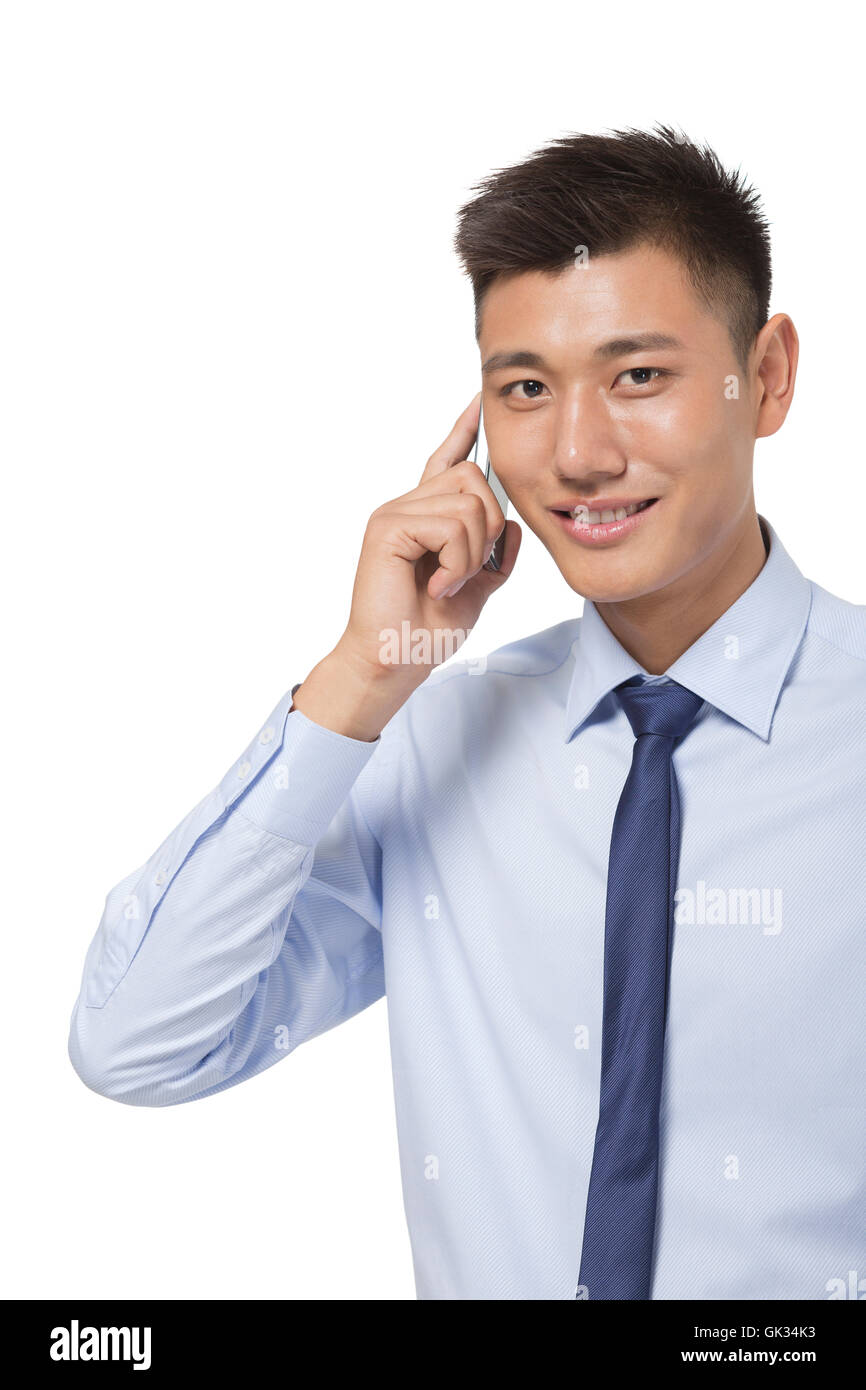 Business young men call Stock Photo - Alamy