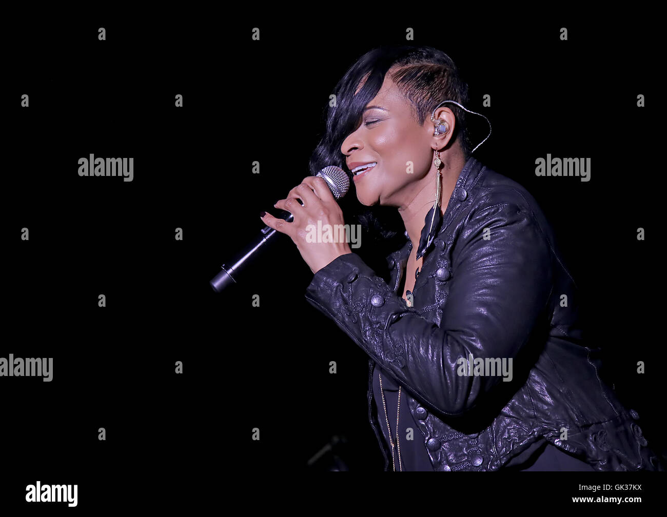 Gabrielle performs at Liverpool Philharmonic Hall Featuring: Gabrielle ...