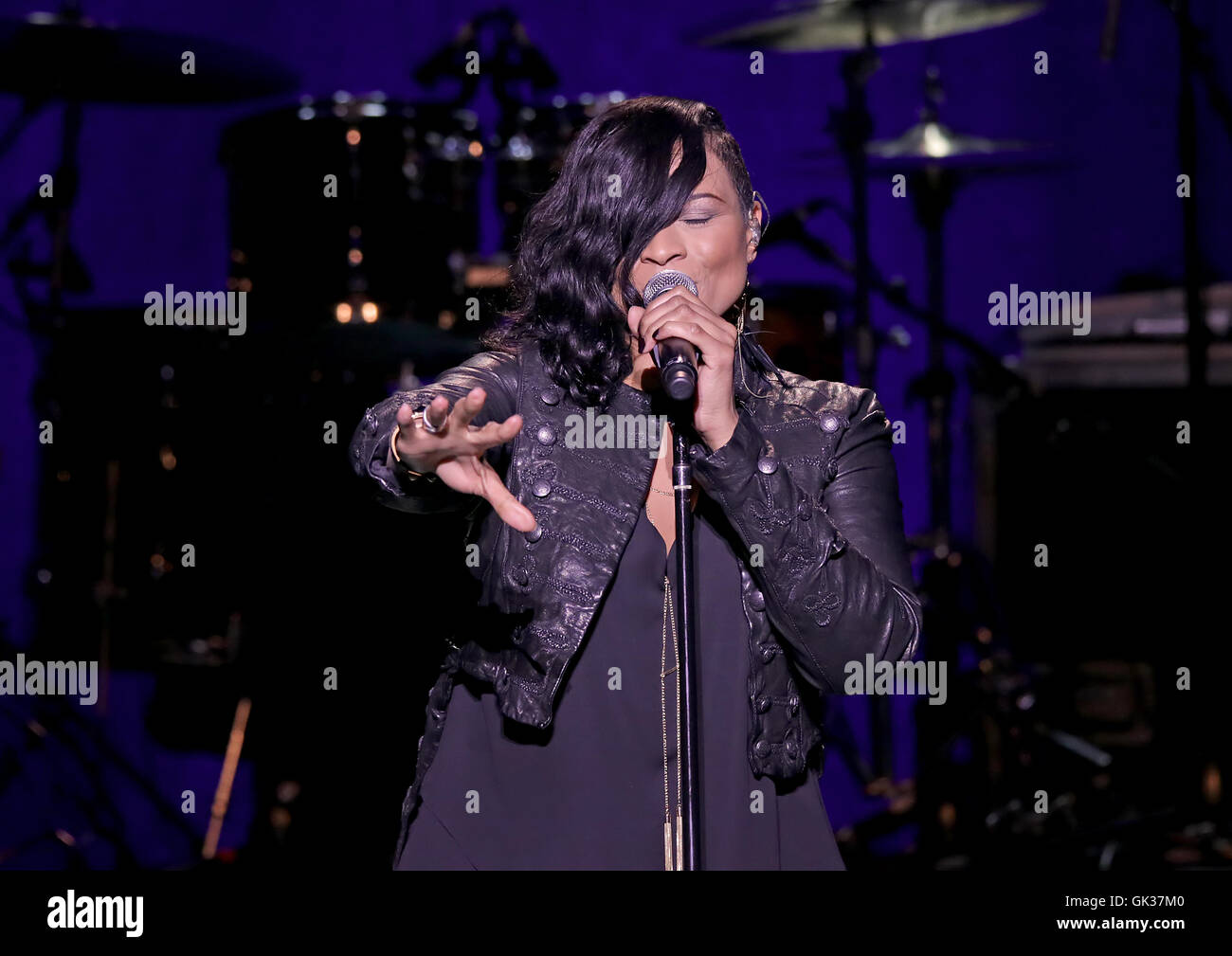 Gabrielle performs at Liverpool Philharmonic Hall Featuring: Gabrielle ...