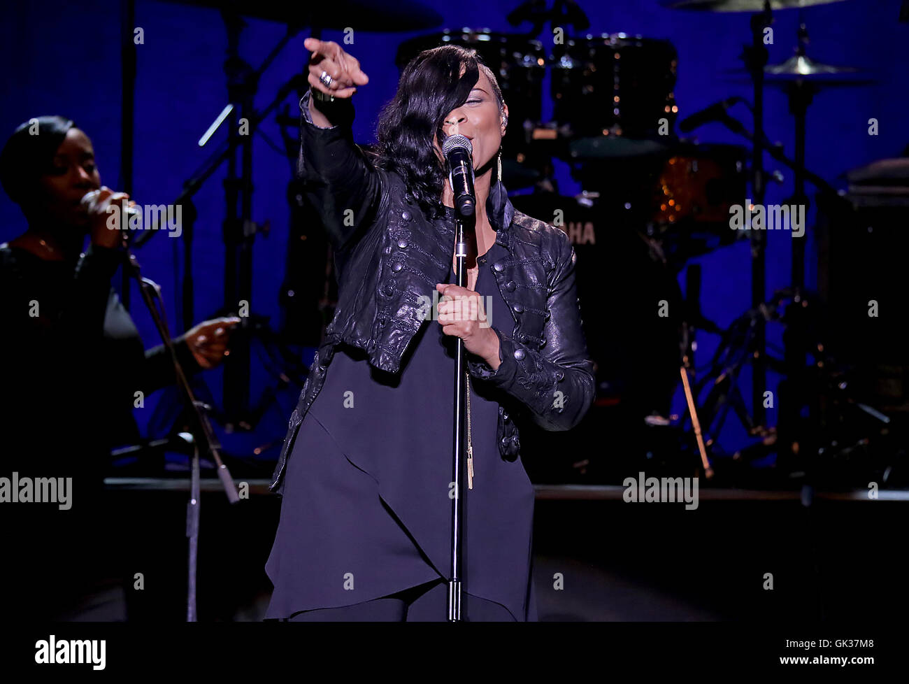 Gabrielle performs at Liverpool Philharmonic Hall Featuring: Gabrielle ...
