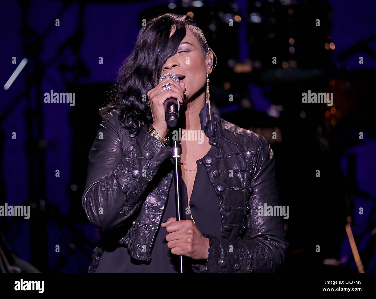 Gabrielle performs at Liverpool Philharmonic Hall Featuring: Gabrielle ...