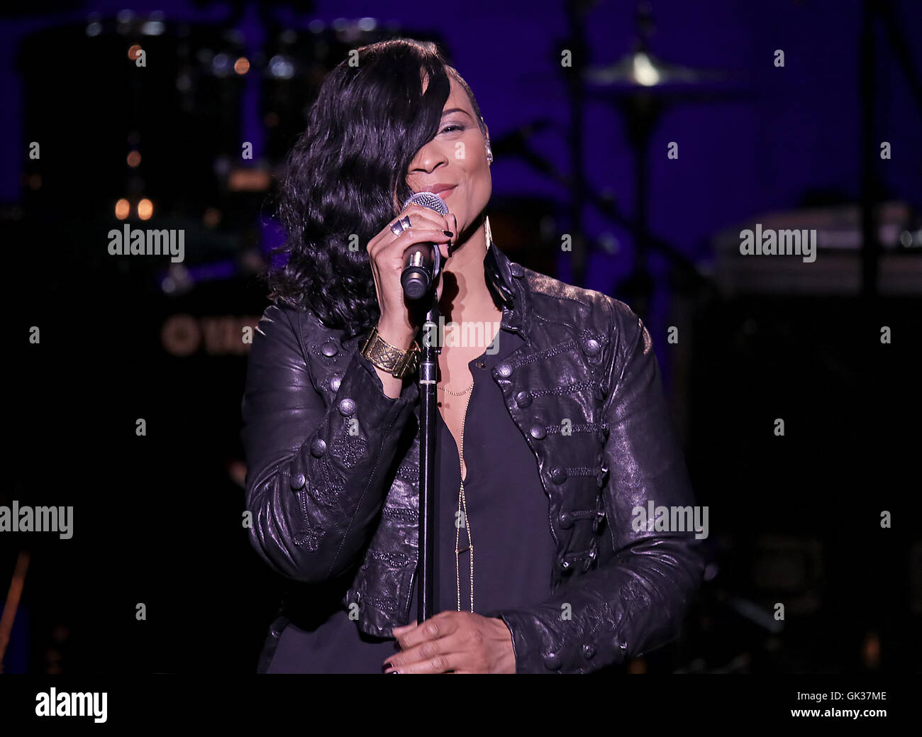 Gabrielle performs at Liverpool Philharmonic Hall Featuring: Gabrielle ...