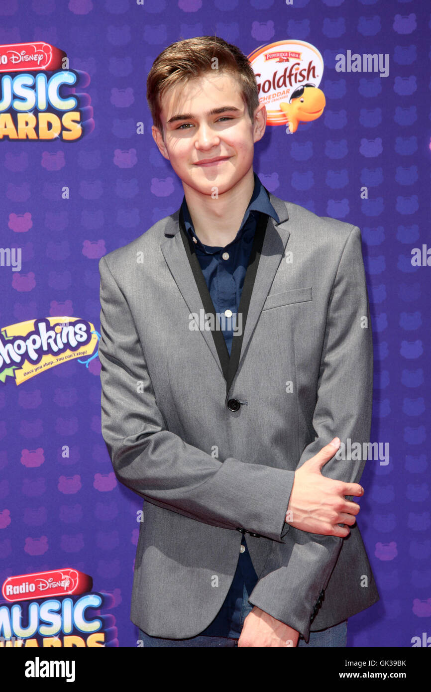 Celebrities attend 2016 Radio Disney Music Awards at Microsoft Theater ...