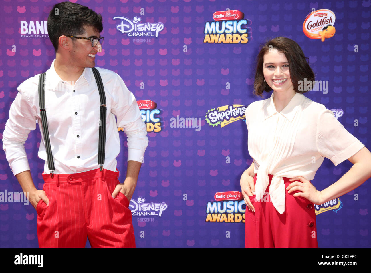 Celebrities attend 2016 Radio Disney Music Awards at Microsoft Theater ...