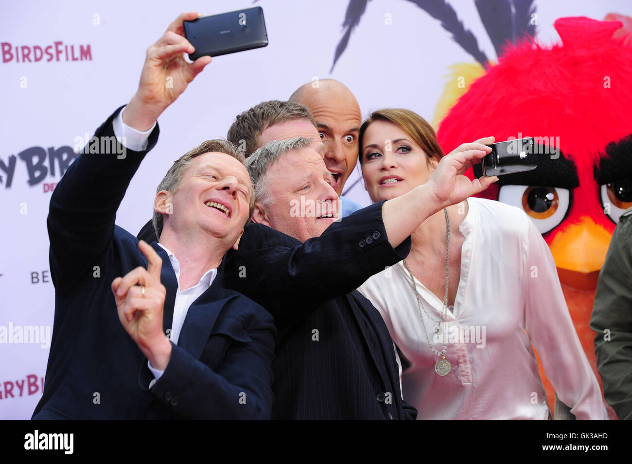 Angry Birds premiere at Cinestar im Sonycenter movie theatre in Mitte ...