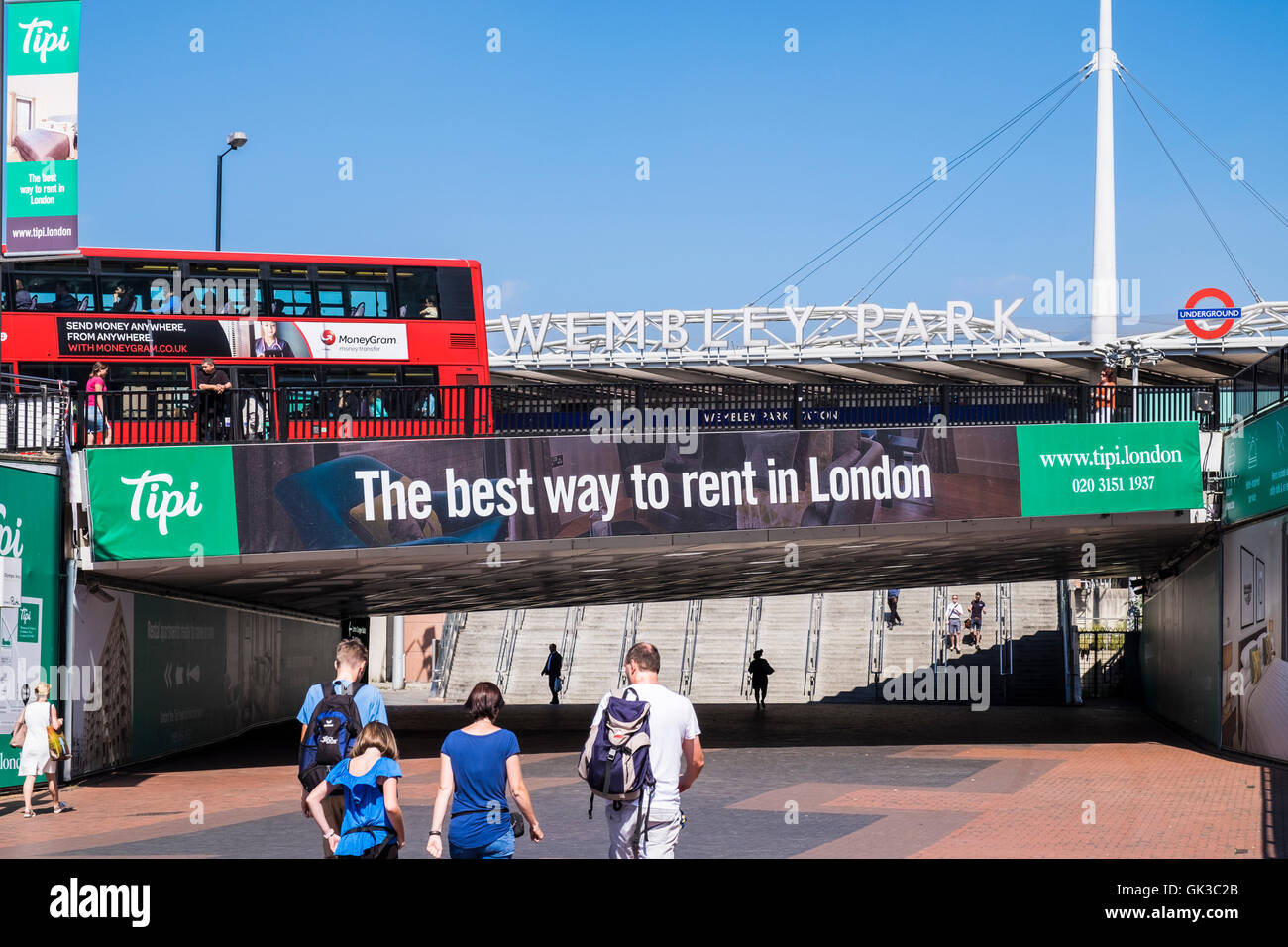Olympic way wembley hi-res stock photography and images - Alamy
