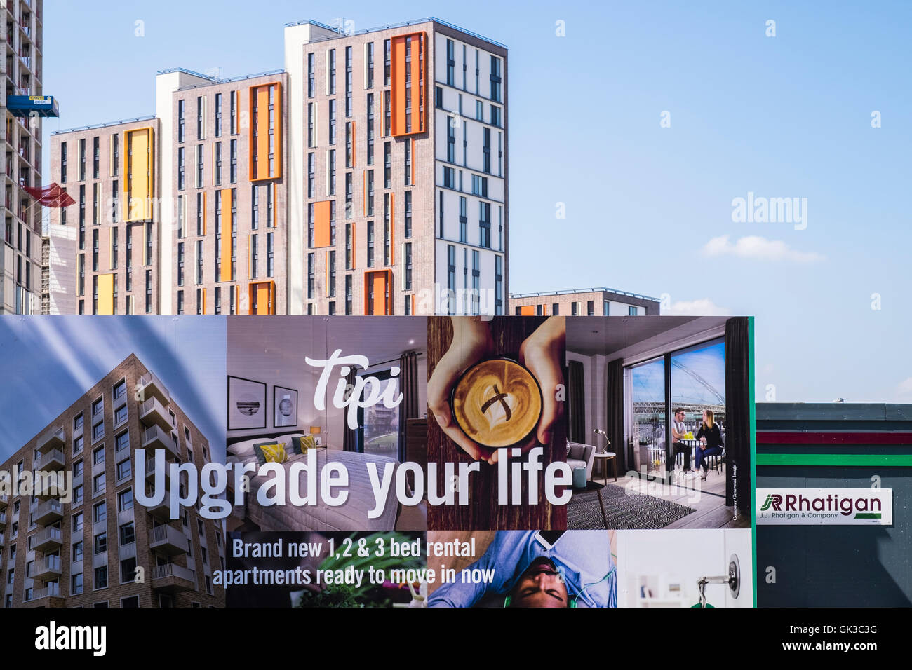 Wembley Park development by Quintain, Wembley, Borough of Brent, London ...