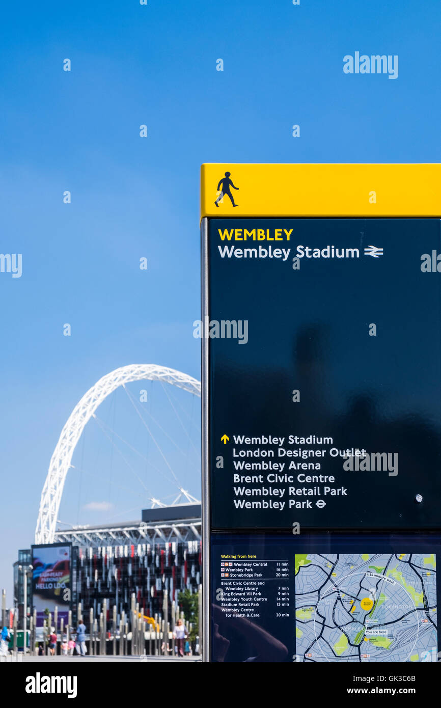 Wembley Stadium Station Wembley Borough High Resolution Stock ...