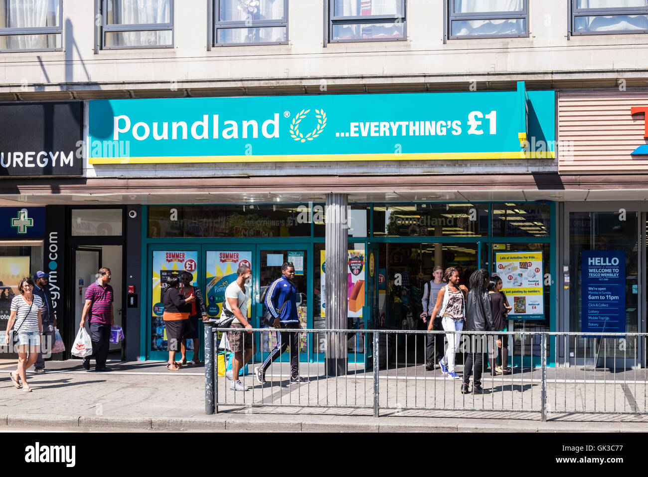 Wembley London Town Centre High Resolution Stock Photography and Images ...