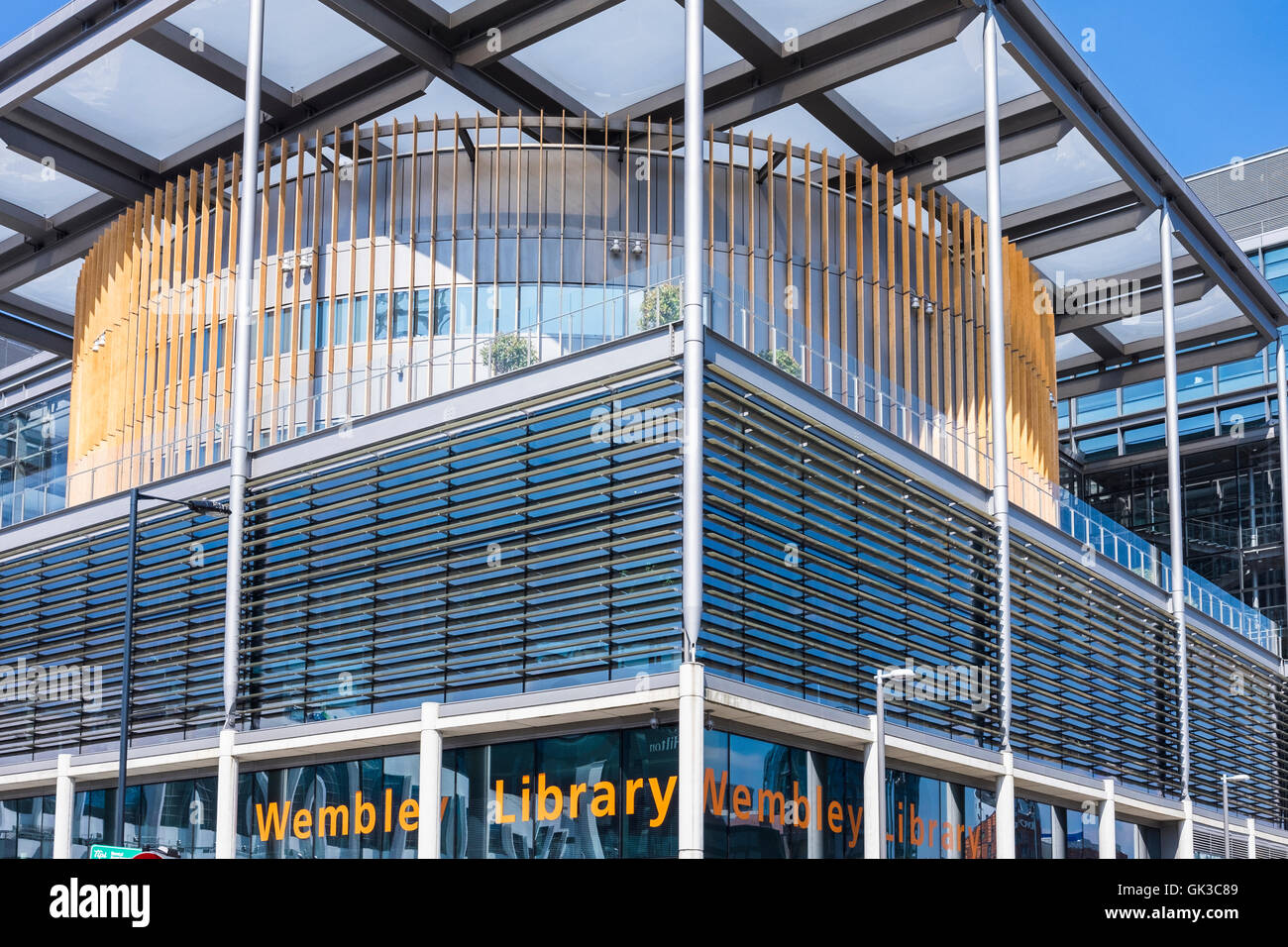 Brent Civic Centre & Wembley Library, Wembley Park, Borough of Brent ...
