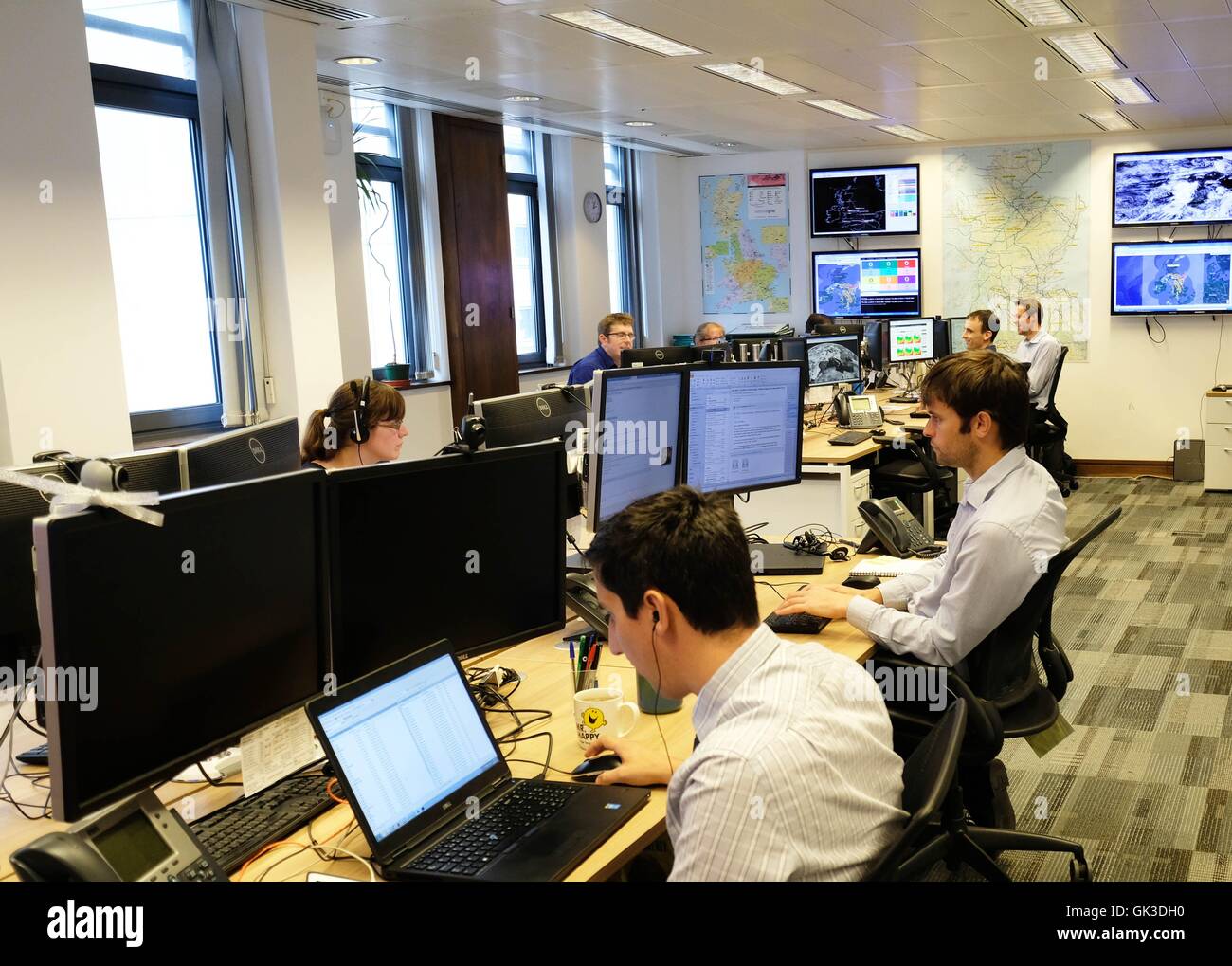 General Views of the Office Meteogroup in London Stock Photo - Alamy