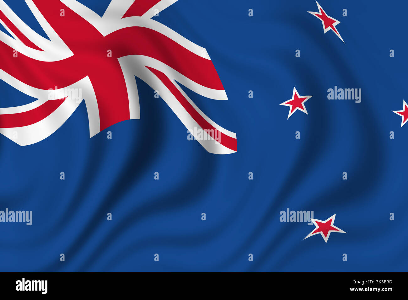 New zealand national flag hi-res stock photography and images - Alamy